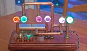 Create a Steampunk Clock with Arduino