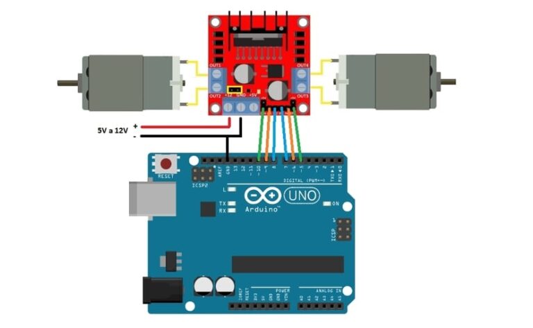 L298N: modulo per il controllo dei motori per Arduino