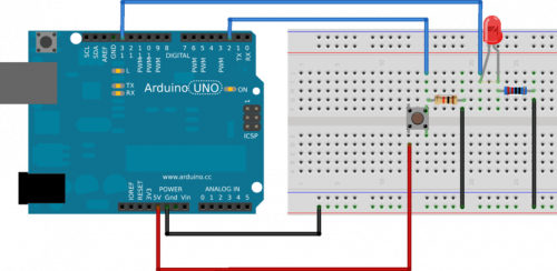 Bouton poussoir: comment utiliser cet élément simple avec Arduino
