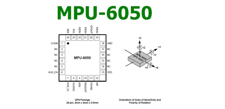 MPU6050: module de positionnement avec Arduino