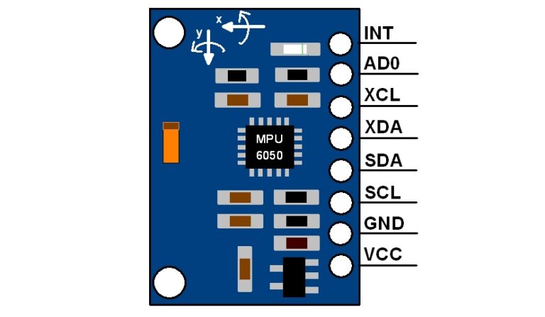 MPU6050: módulo para posicionamento com Arduino