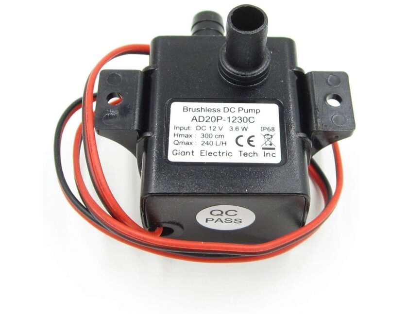 Pompe à eau pour Arduino: tout ce que vous devez savoir