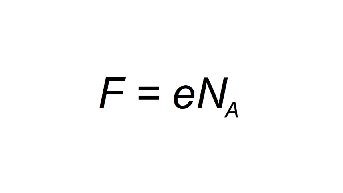 Faraday Constant Everything You Need To Know About Electric Charge