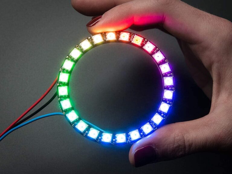 How to use the Adafruit NeoPixel library in your projects