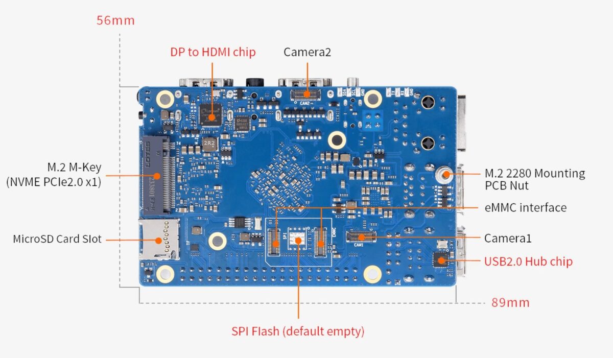 Orange Pi 5 Pro: powerful low-cost SBC