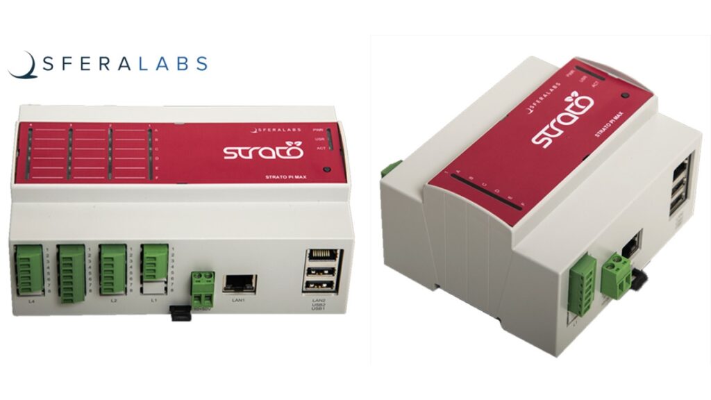 Sfera Labs Strato Pi Max: an industrial controller built with a ...