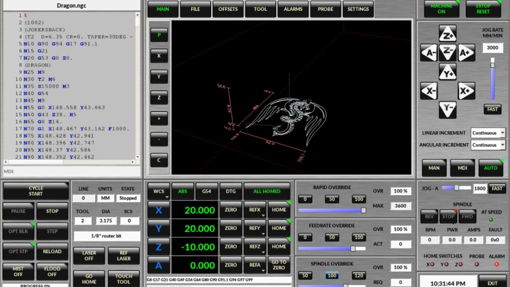 LinuxCNC: software para la fabricación industrial con maquinaria CNC