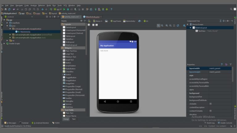 Android Studio: Erste Schritte zum Erstellen eigener Apps