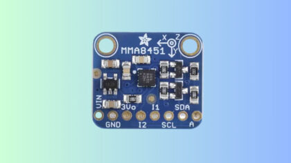 Explora las funcionalidades del acelerómetro MMA8451Q