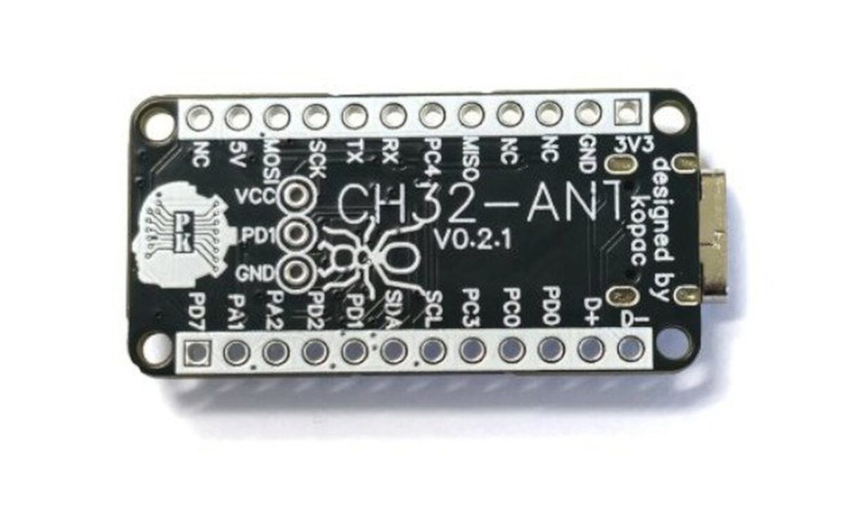 CH32-Ant: nueva placa de desarrollo potenciada por RISC-V