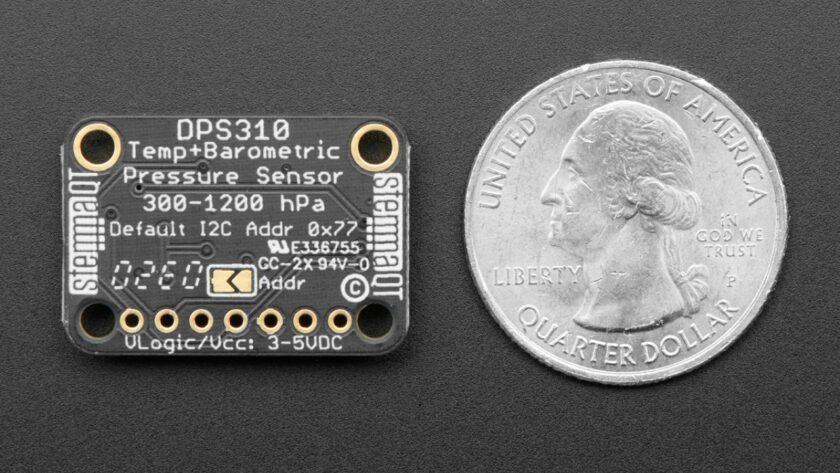 So verwenden Sie den DPS310-Drucksensor mit Arduino