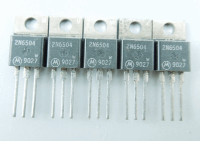 SCR: シリコン制御整流器とは何か、2N6504 の例